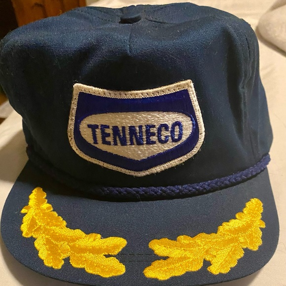 imperial caps Denver | Accessories | Vintage Tenneco Hat Navy Blue With ...